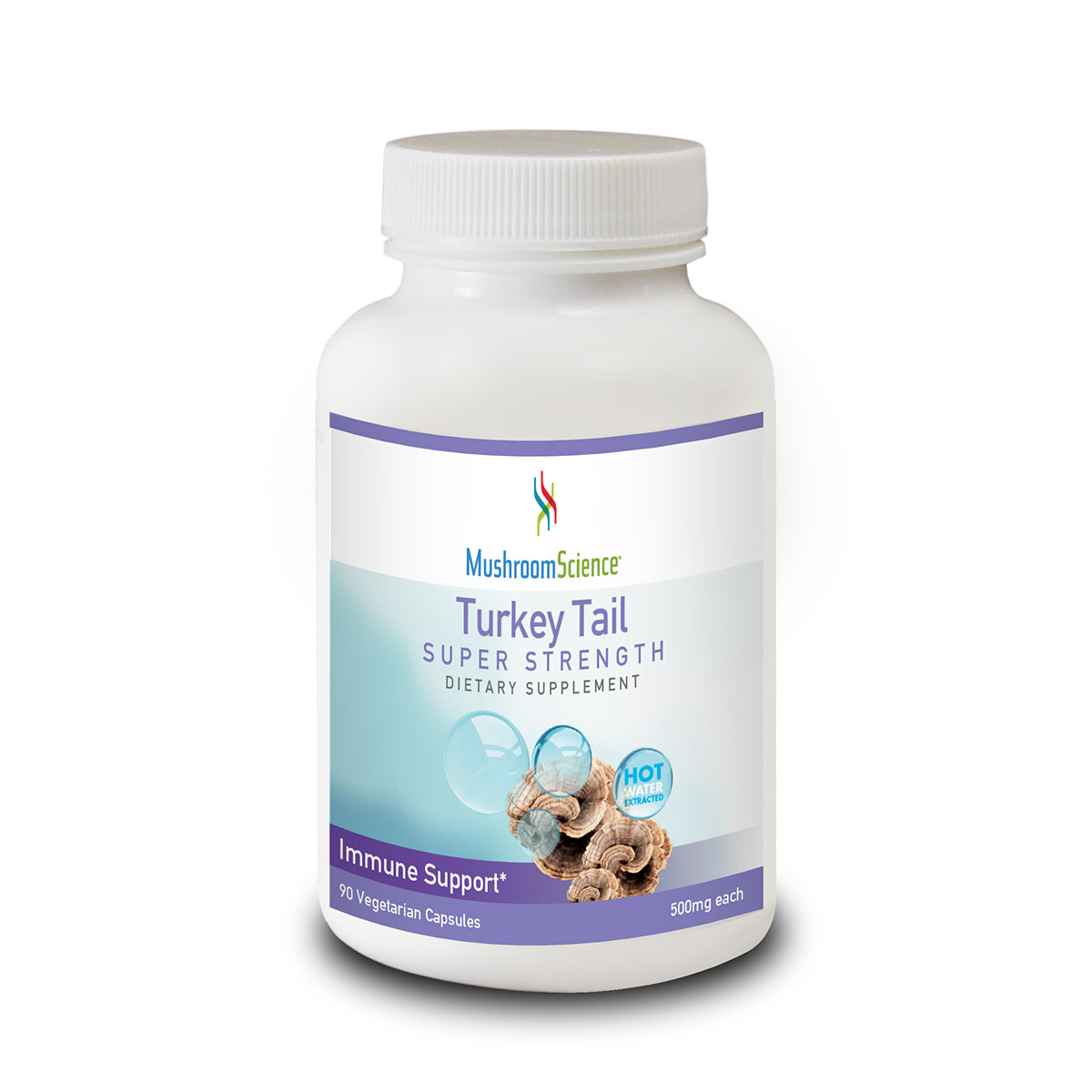 Coriolus Super Strength - Turkey Tail Mushroom Supplement – Mushroom ...